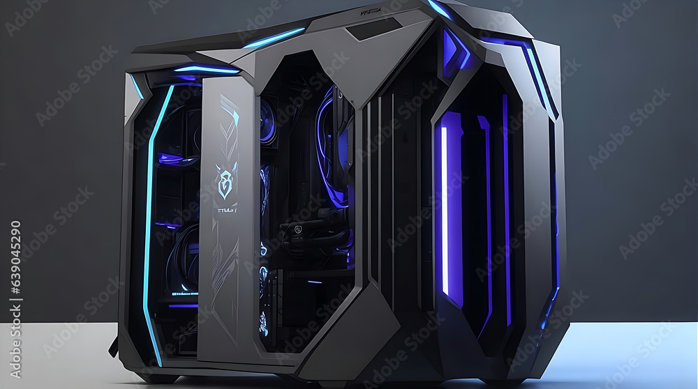 concept design of gaming workstation station custom pc computer build ...