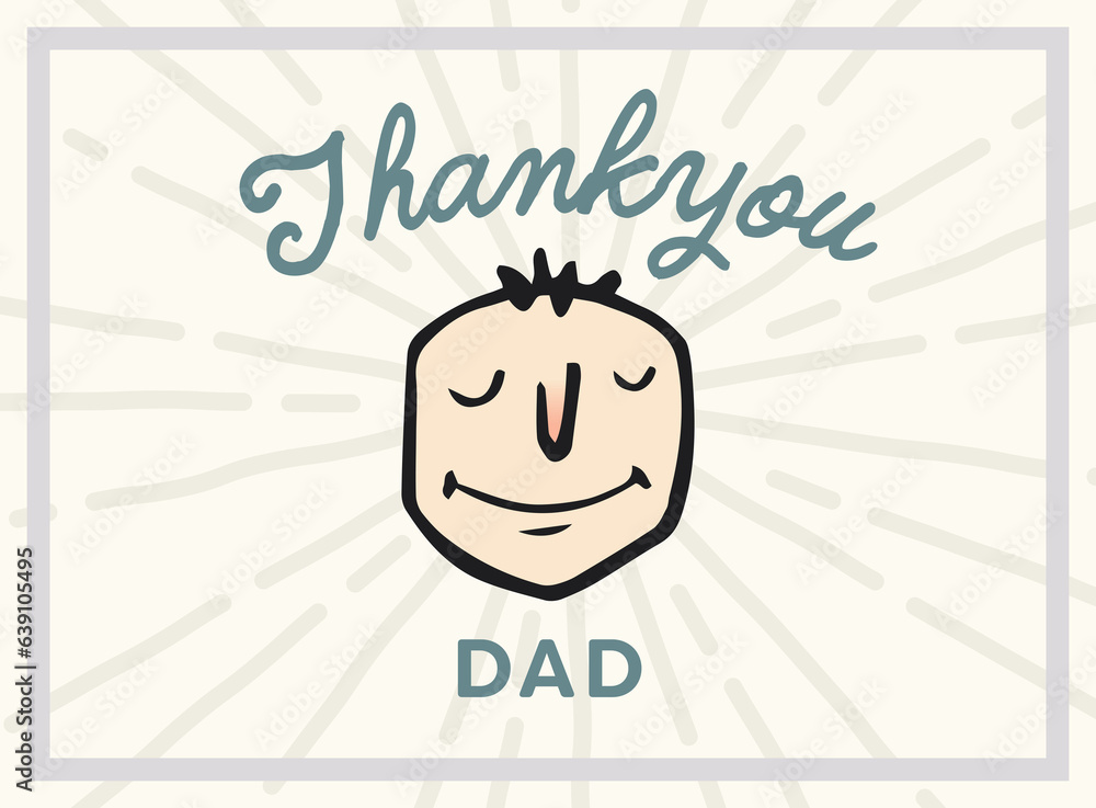 Digital png illustration of thank you dad text on transparent ...