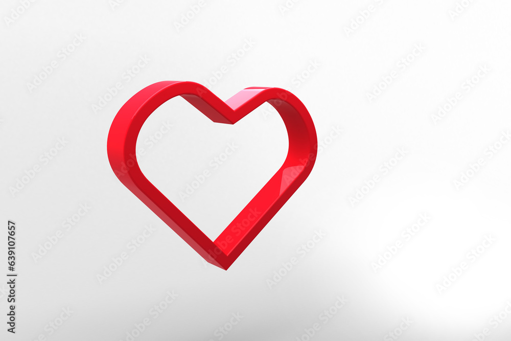Digital png illustration of heart symbol on transparent background ...