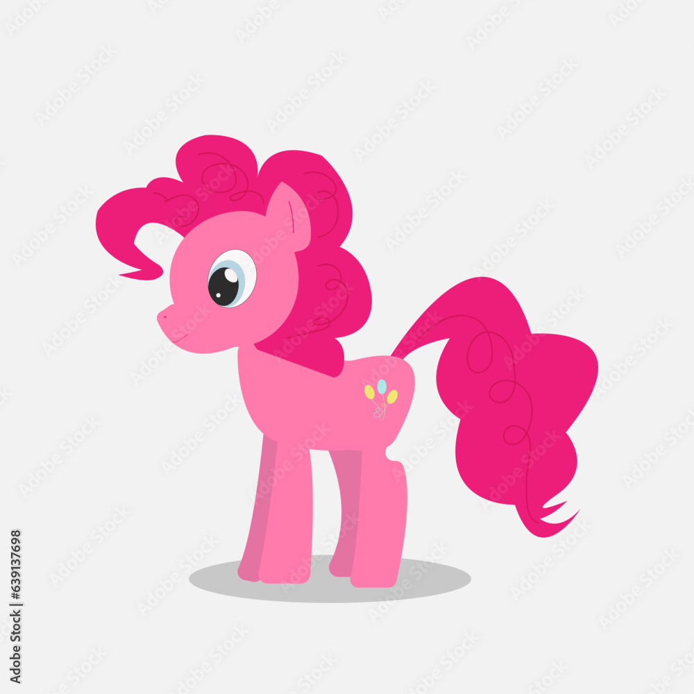 Pinkie Pie Jump Vector