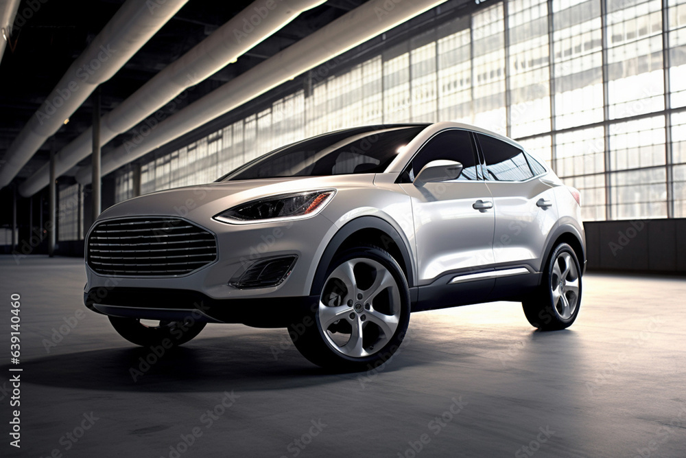 Ultra-modern SUV with a catchy expressive design for young people and ...