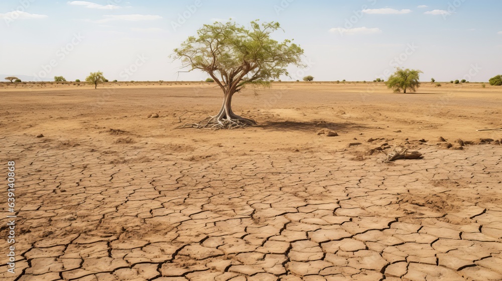 Desertification halted as greenery reclaims arid land | generative AI ...