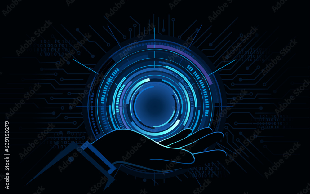 Infographic template, One pager template, circle or circular ...