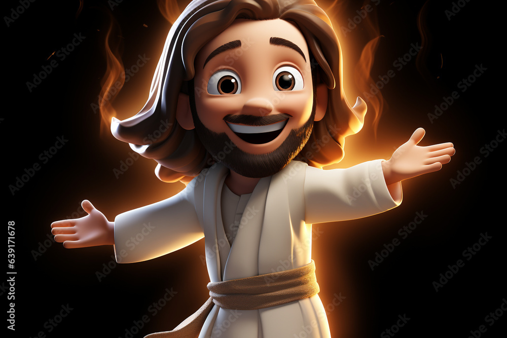 Cute Jesus Christ animated. animated expressions, quirky expressions ...