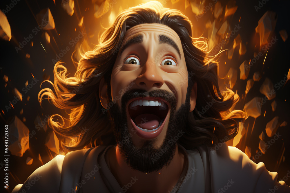 Cute Jesus Christ animated. animated expressions, quirky expressions ...