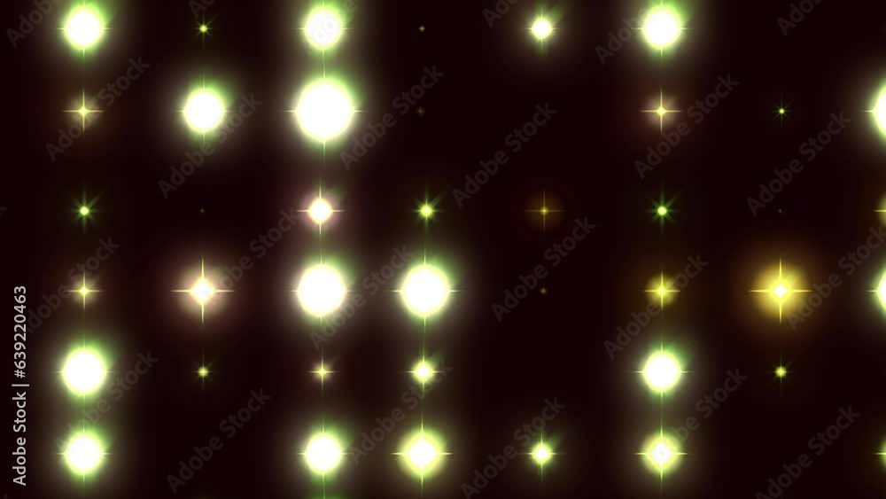 Abstract Blinking Lights Background Animation with Seamless Loop Stock ...