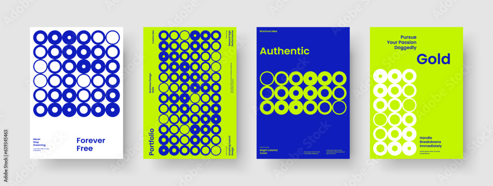 Abstract Banner Design. Isolated Book Cover Template. Modern Report ...
