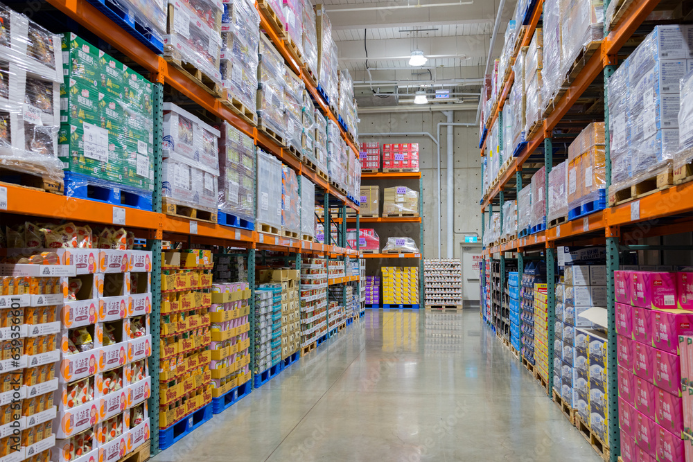 Foto de Costco wholesale store in Nankan of Taiwan do Stock | Adobe Stock