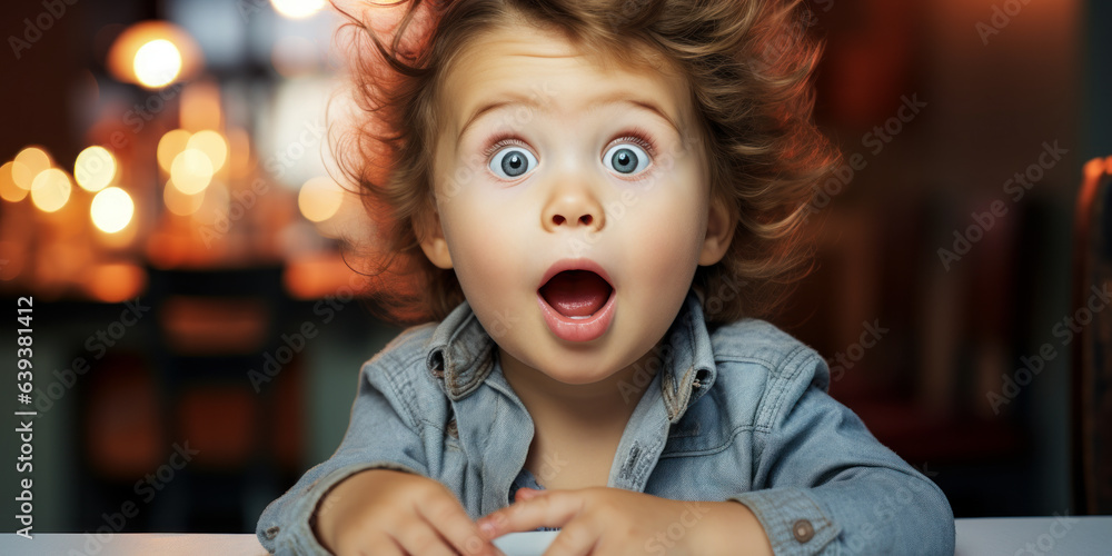 Childhood Magic, Child's Reaction to Something Magical and Wonderful ...