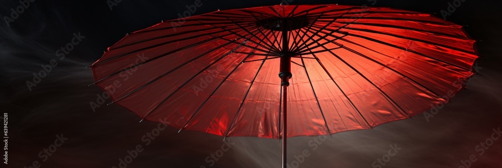 A quintessential umbrella, the perfect blend of functionality and style ...