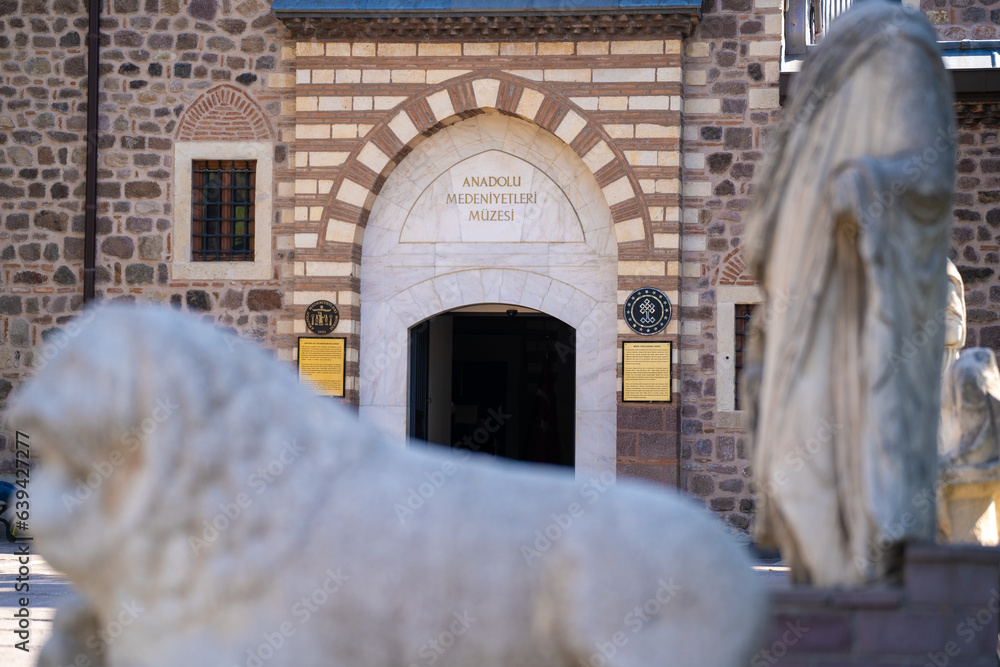 The entrance gate of Anatolian Civilizations (Anadolu Medeniyetleri ...