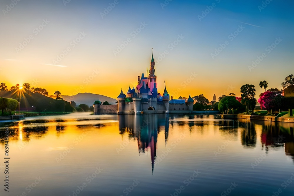 Anaheim, United States of America - October 23, 2016: Legendary Disney ...