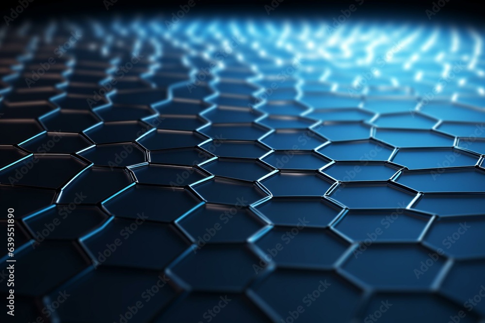 Background image depicting a sheet of graphene. Generative AI Stock ...