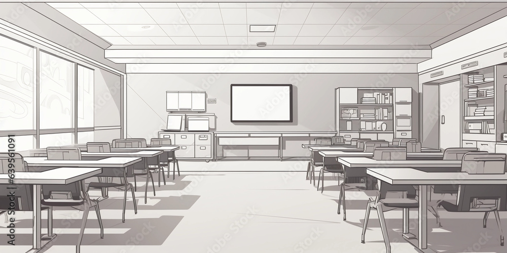 Minimalistic line art illustration, showcasing a universal design ...