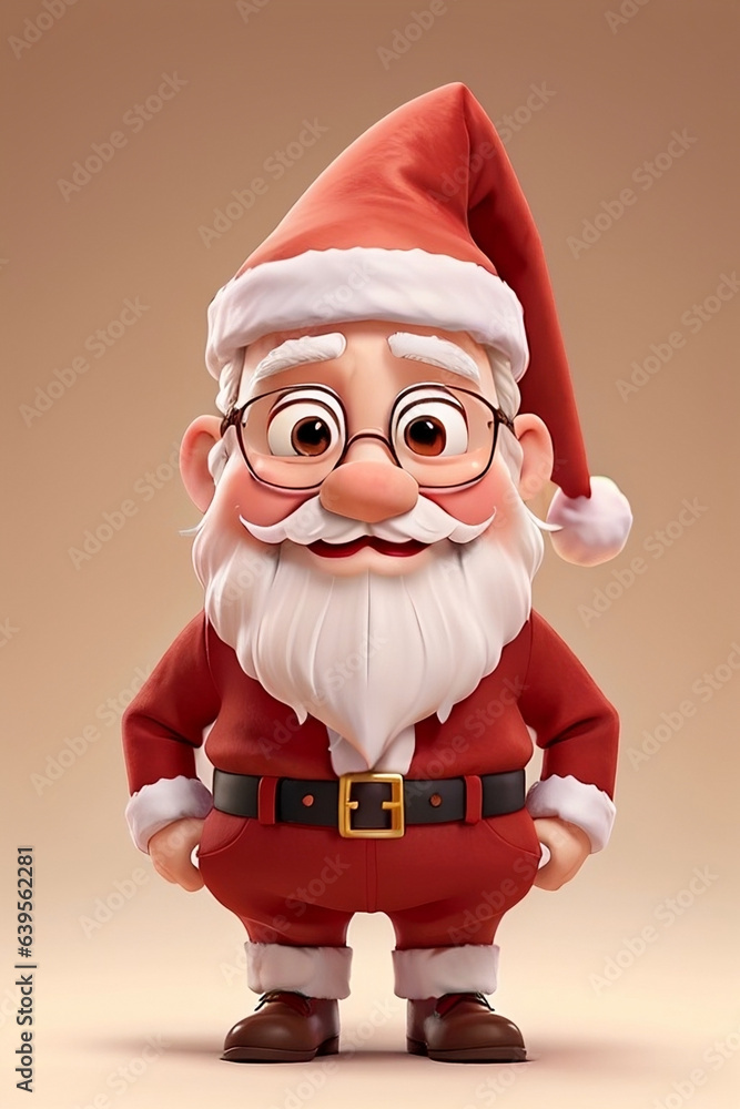 Cute Santa Clause for Kids Santa Clause Animated Christmas Santa ...