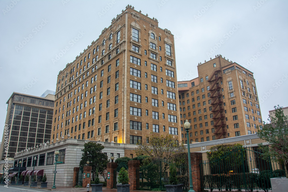 Memphis, USA – November 28, 2022 - The Peabody Memphis historic luxury ...