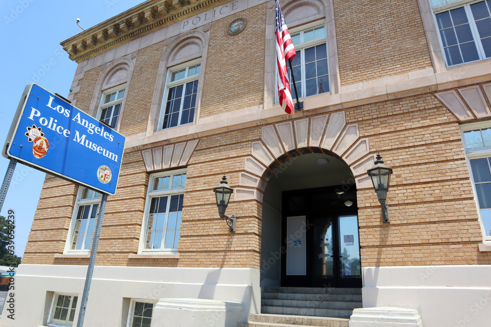 Los Angeles, California: LAPD Los Angeles Police Museum at 6045 York ...