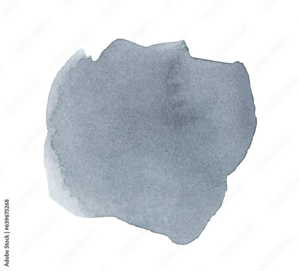 PNG Ink watercolor hand drawn stain blot. Wet pastel color stain on ...
