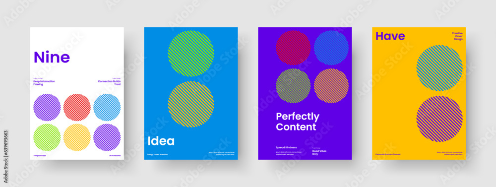 Modern Banner Layout. Isolated Poster Design. Abstract Background ...