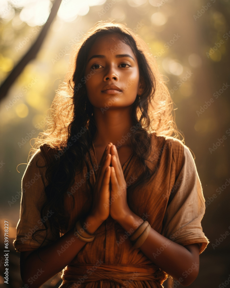 A Burmese woman stands with her hands by her side ready to take on the ...