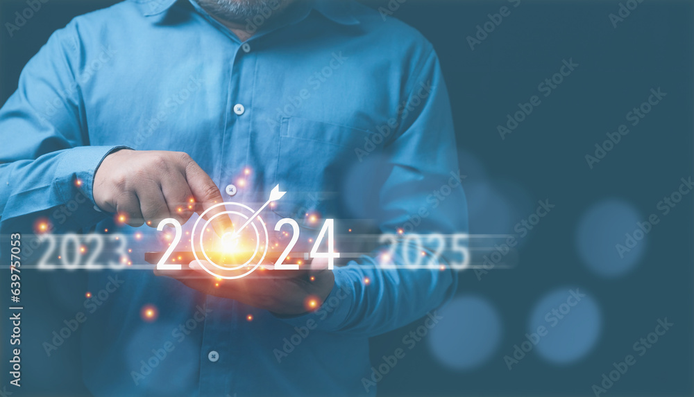 Virtual screen 2024, Set new goals, plan strategy marketing for ...