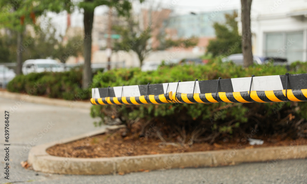 parking lot gate, a barrier depicting control, access restriction ...