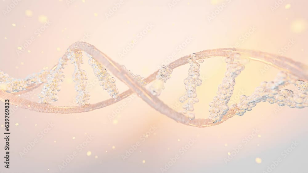 A Continuous Spiral of DNA: An Animation That Shows The Twisting and ...