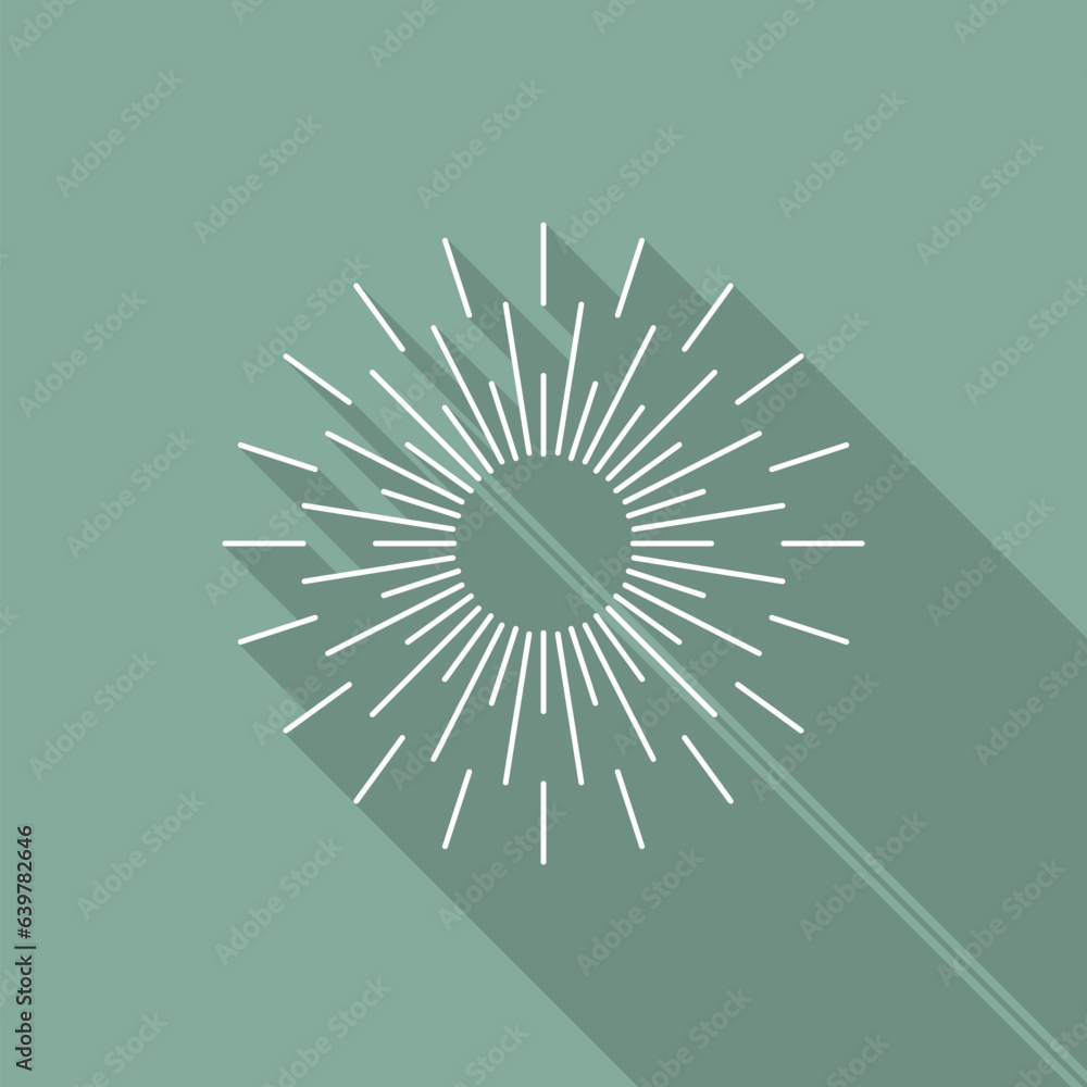 Vintage sunburst rays design element, explosion white rays. Bursting ...