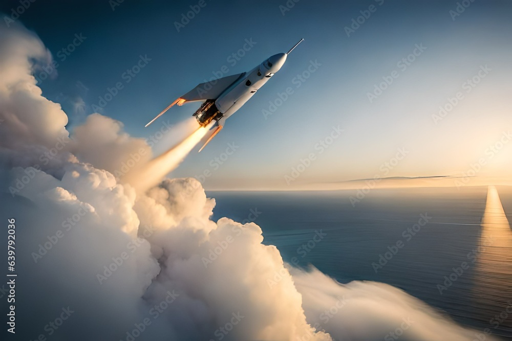 Soar above the world in awe as you witness a super realistic image of ...