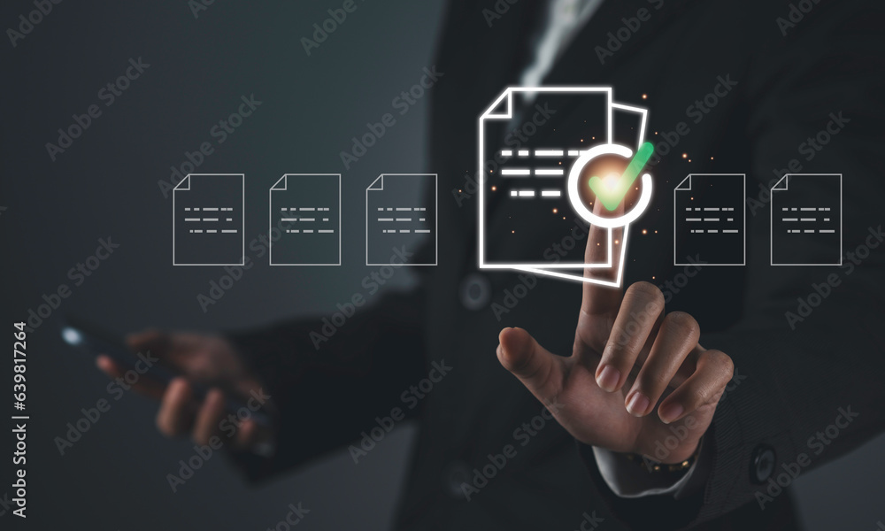 Performance checklist, Checklist survey for evaluation concept. Filling ...
