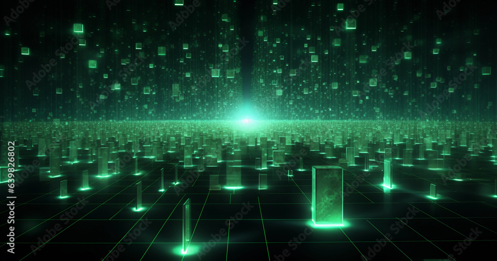 deep learning, neural network visualized as radiant nodes connected ... deep learning, neural network visualized as radiant nodes connected ...