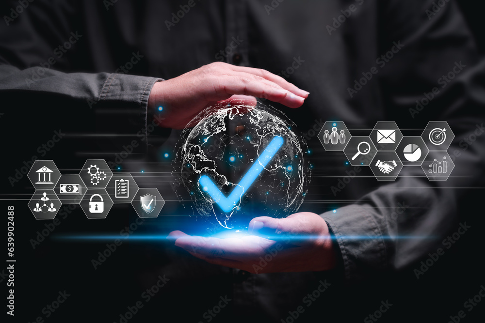 Global standard and quality control on an Internet connection with ...