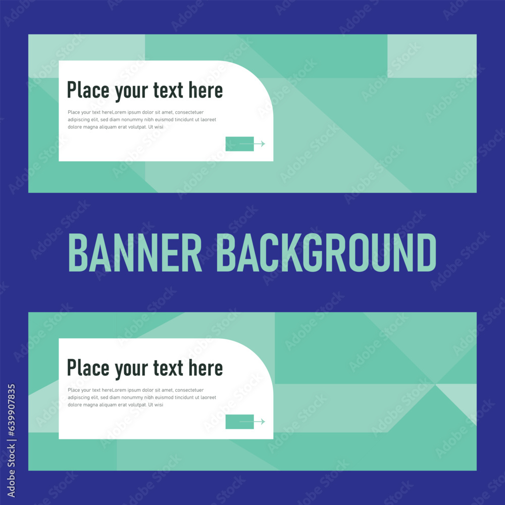 Banner backgrounds multipurpose use website banners green shade ...
