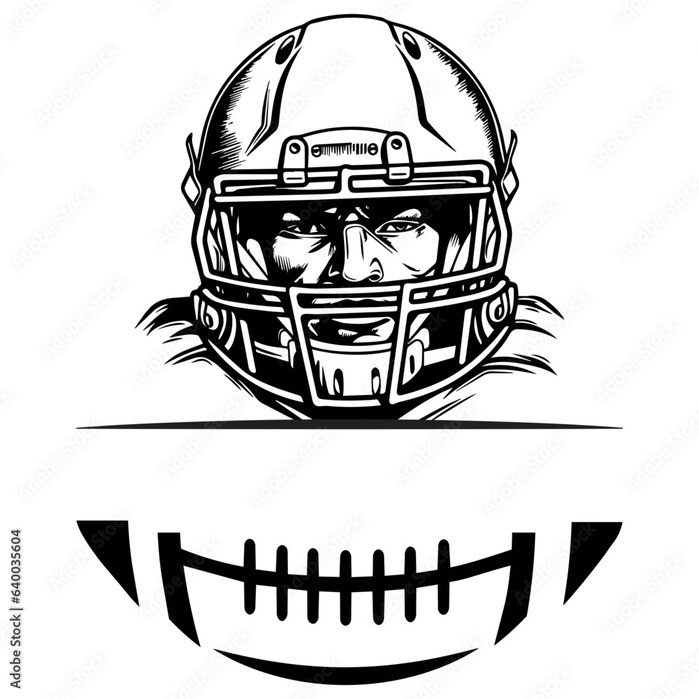 Vetor de football player svg, Football name svg, football svg, football ...