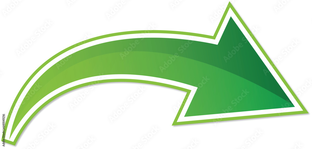 Green Arrow To Pull Elements Clipart Transparent PNG Hd. 3d Green Arrow ...