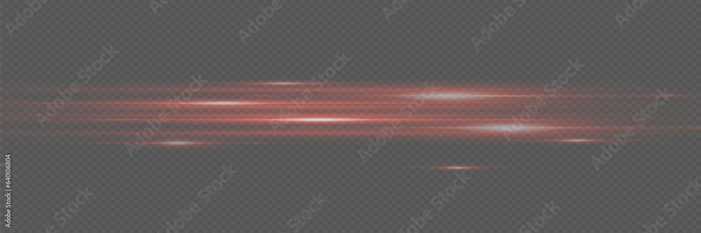 Beautiful flash of light and spark. Special effect, speed line. Magic ...