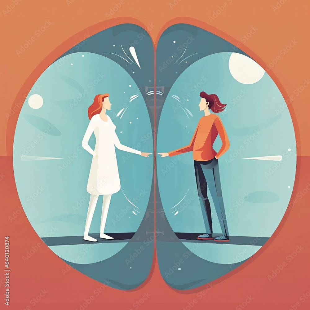 Friendship's Boundaries: Nurturing and Respect Personal Space. Digital ...