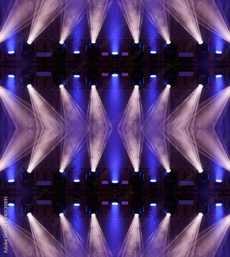 Abstract texture background for design. Stage light and smoke on stage ...