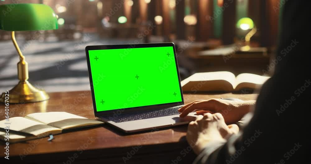 Anonymous High School Graduate in a Solving Homework Assignments on a ...