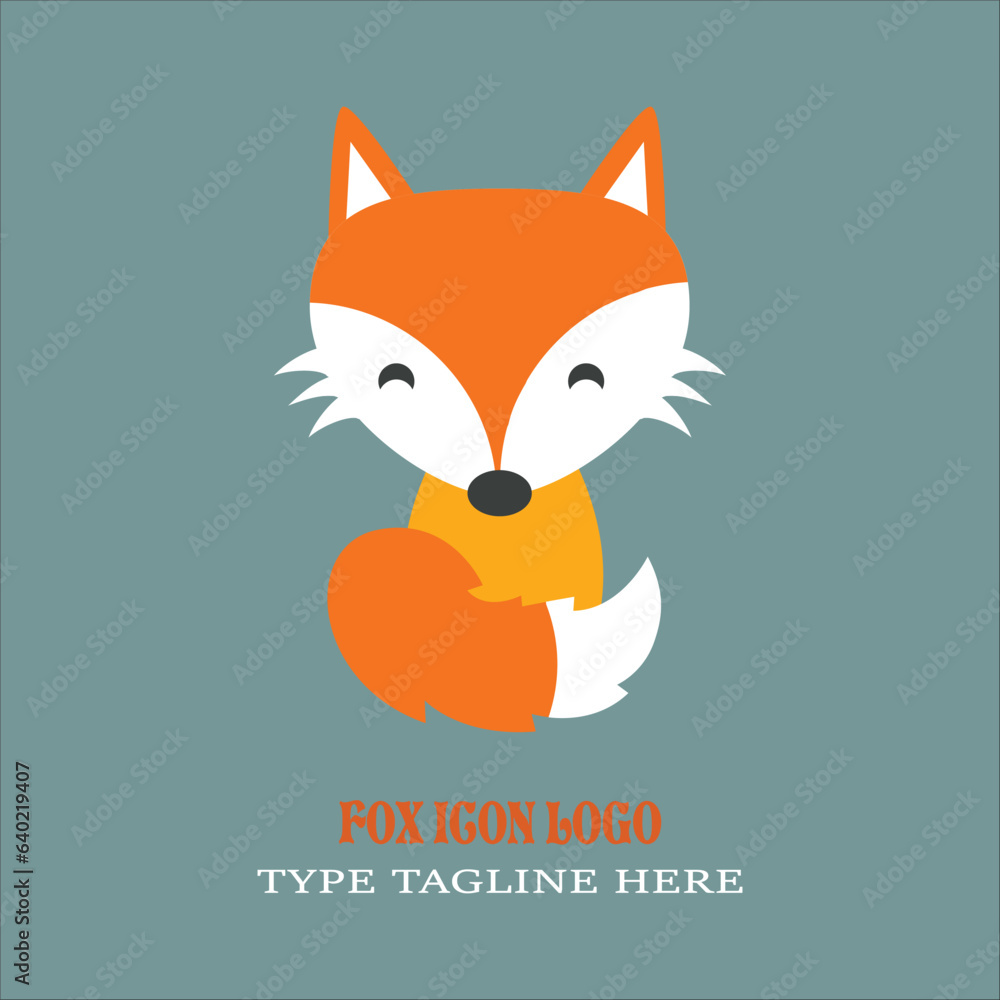 fox logo design made by illustrator, vector file fox logo, fox unique ...