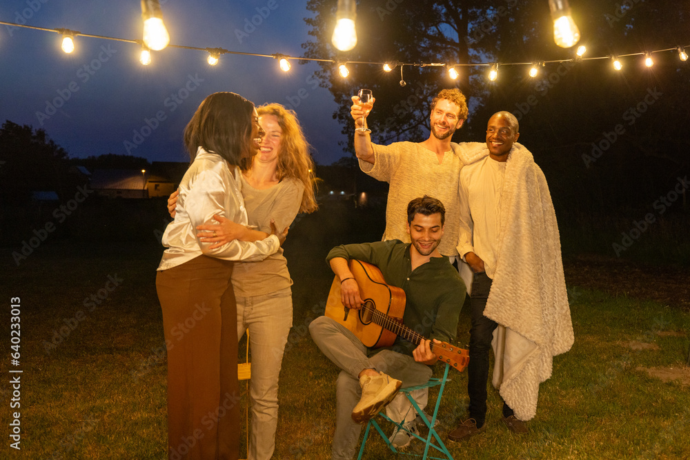 Embrace the spirit of inclusivity and celebration in this vibrant image ...