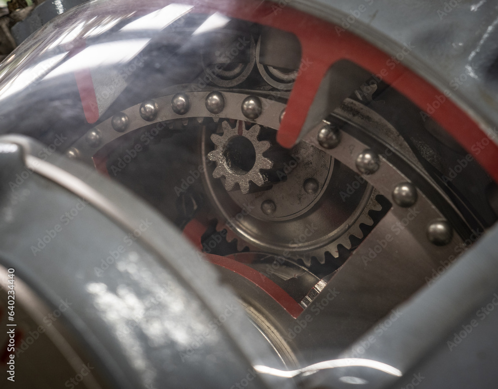 Mechanism of the jet engine Stock Photo | Adobe Stock