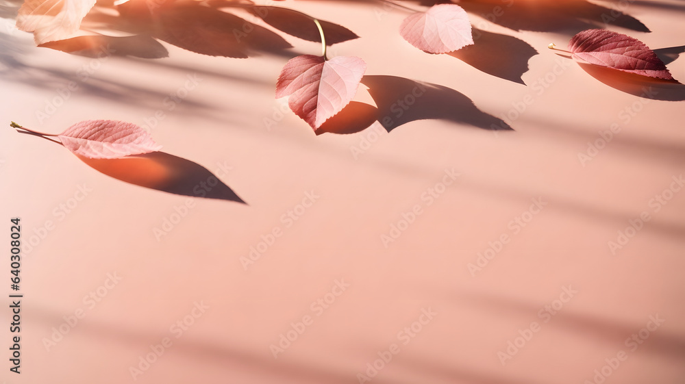 minimalist background with pink color for product showcase ...