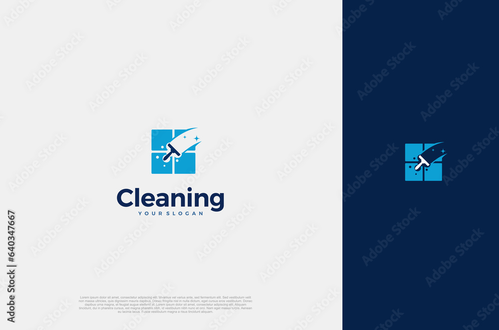 Professional Modern logo cleaning company design window cleaning ...