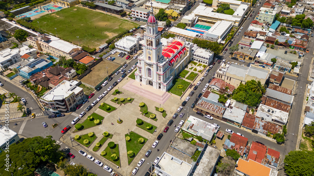 Iglesia Sagrado Corazon de Jesus (Moca) provincia Espaillat. República ...