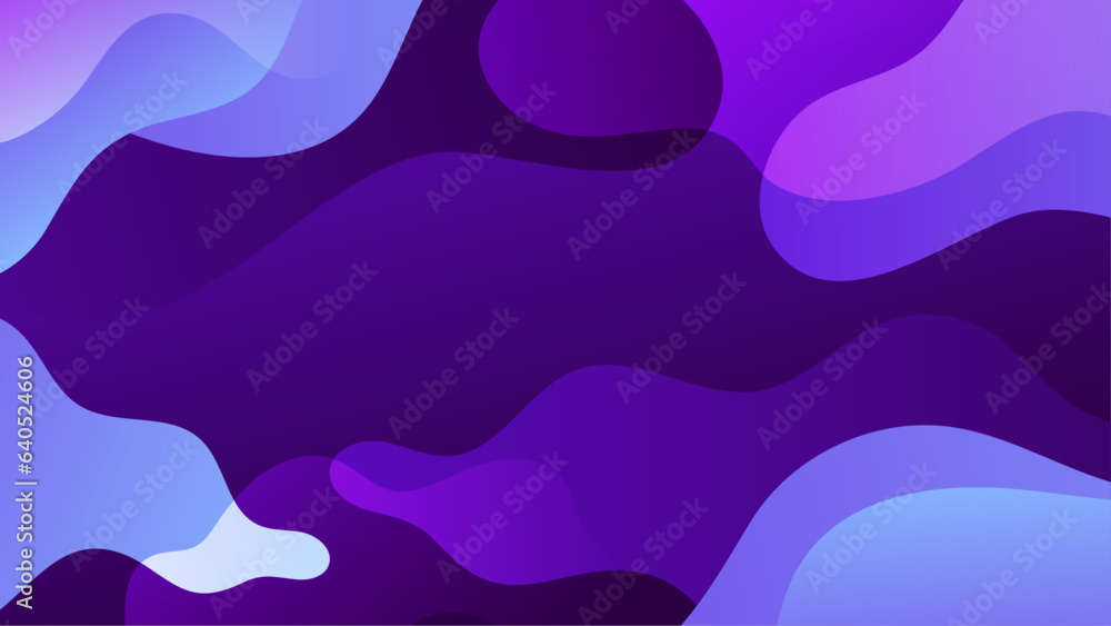 Gradient background with colorful morphing shapes. Morphing purple ...
