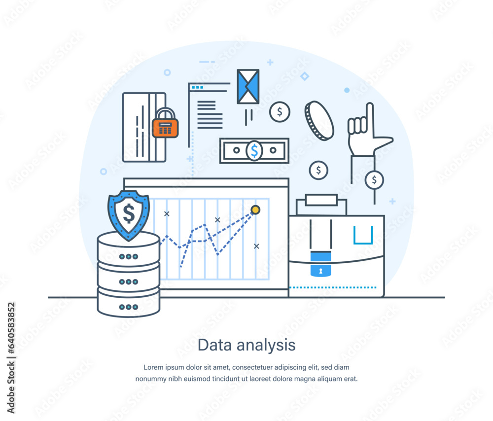 Data analysis process of identifying business needs to goal achievement ...