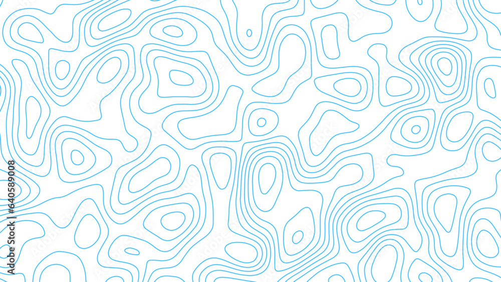 Topography design papercut,white background vector illustration digital ...