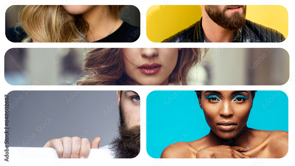 Split Screens - 5 Frame Stock Template | Adobe Stock