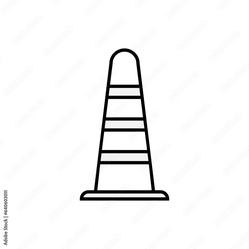 Traffic Cone Outline